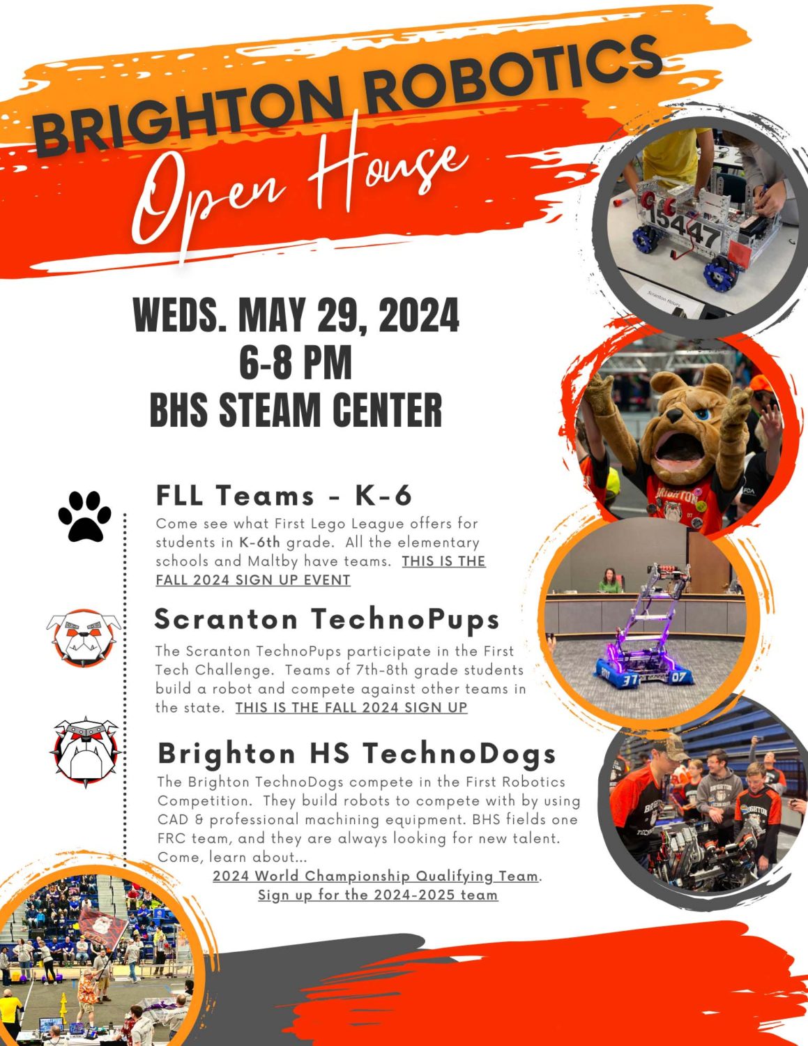 Brighton FIRST Robotics – Team #3707 TechnoDogs